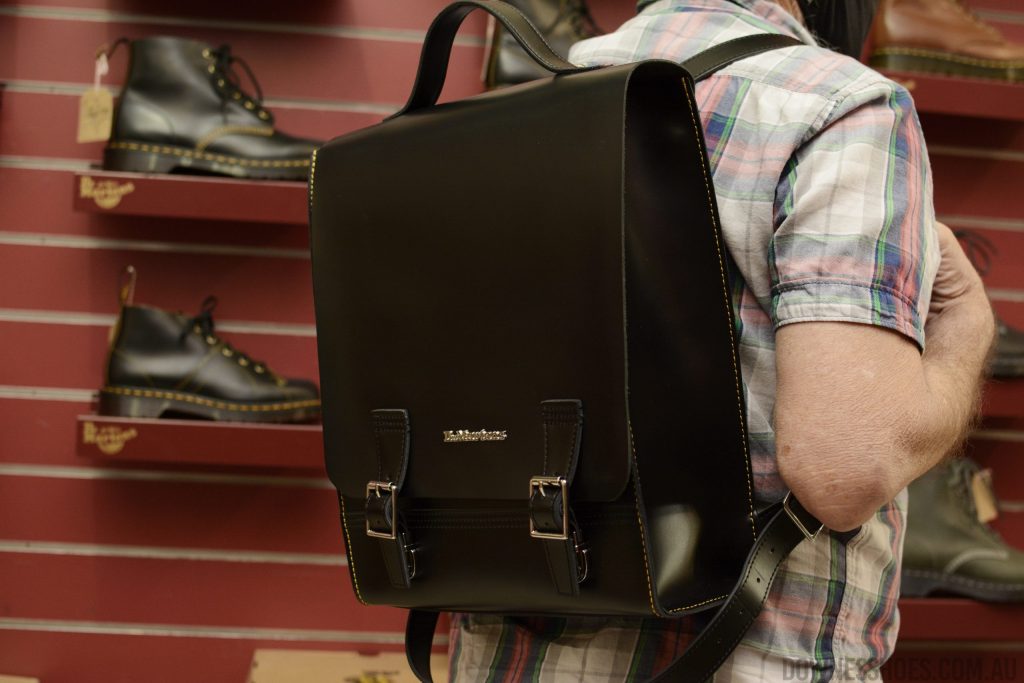 Box Backpack Black Kiev Leather — Downes