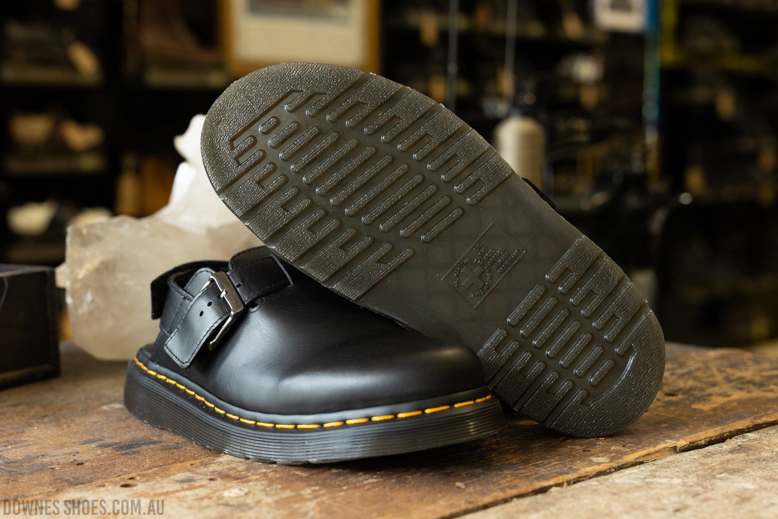 Jorge II Black Brando Slingback Sandal — Downes