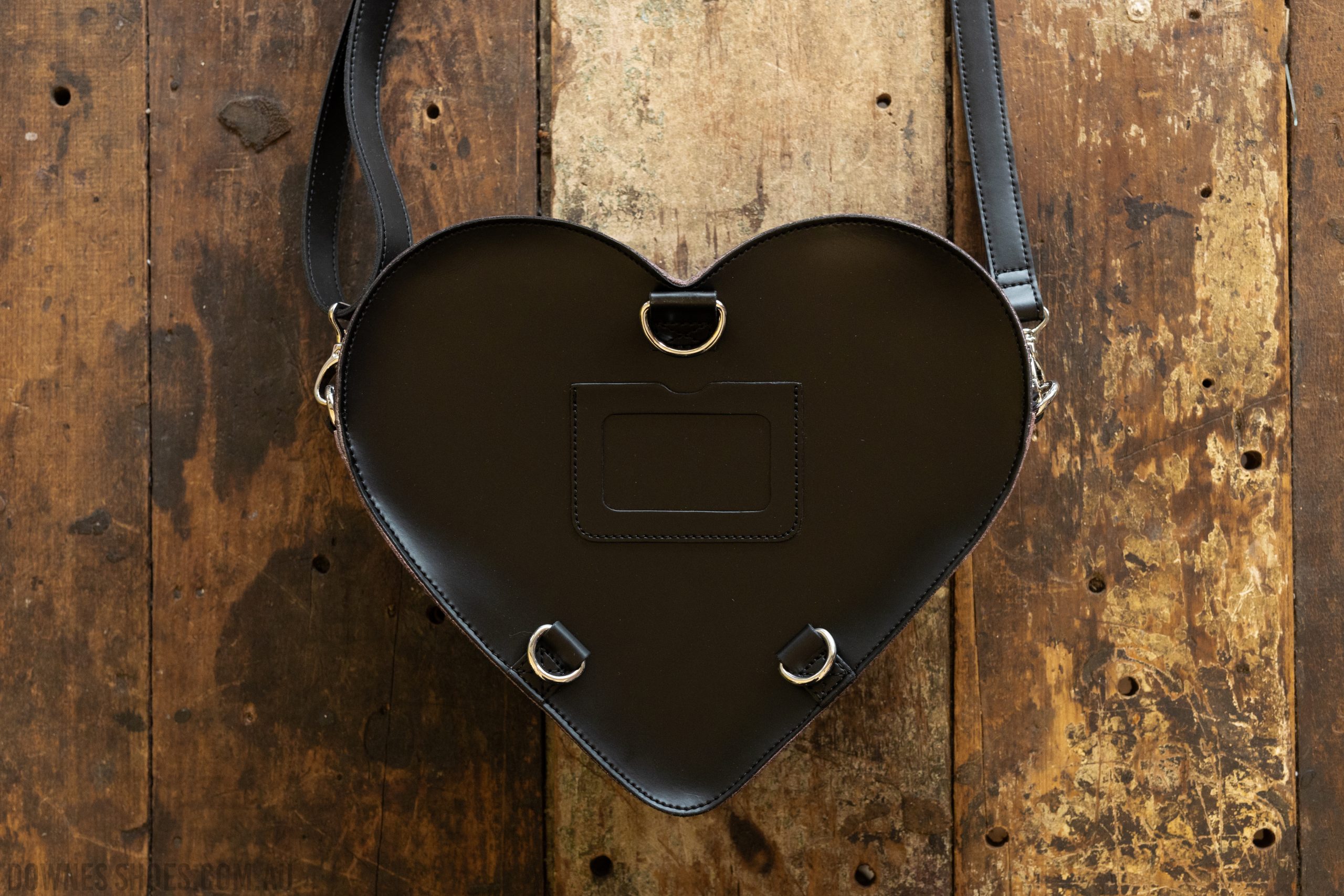 Heart Pink & Black Arcadia Backpack — Downes