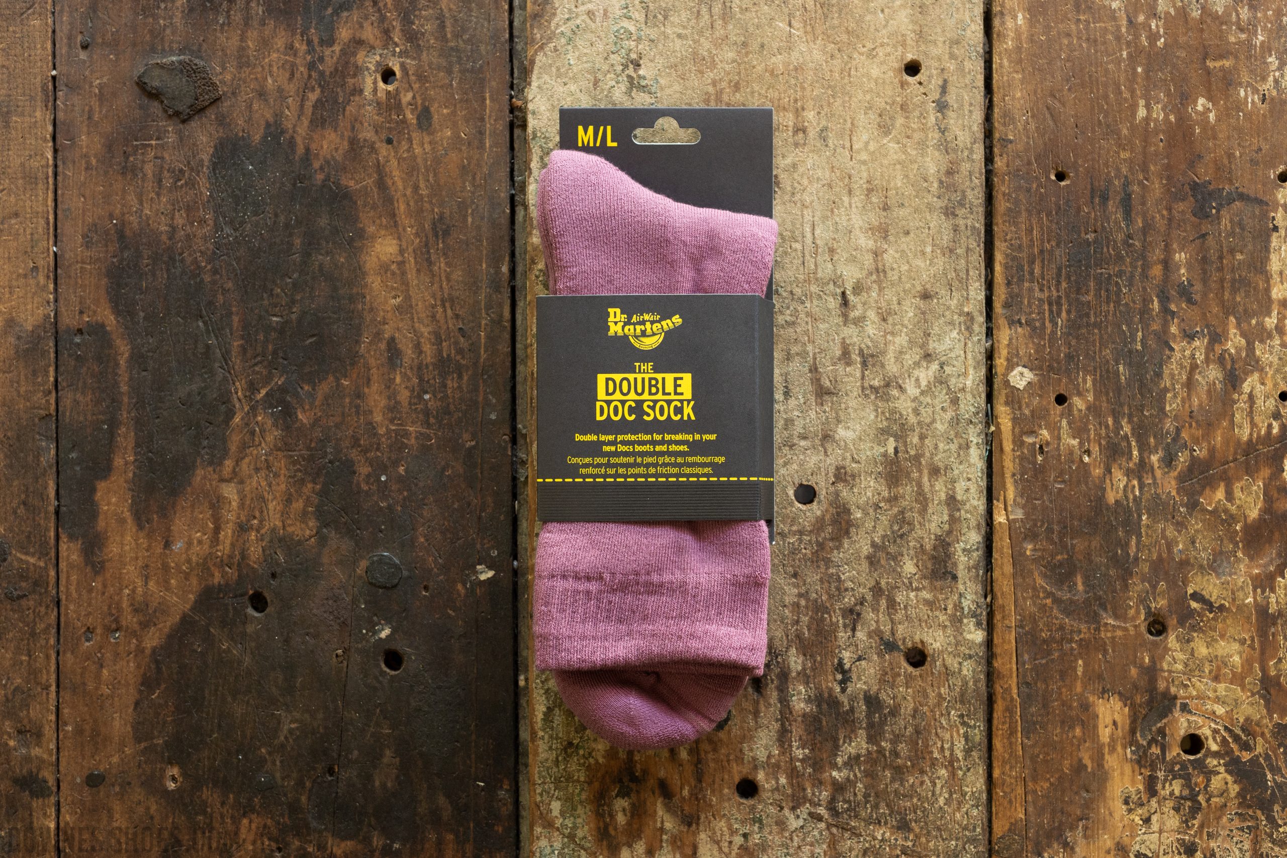 Dr Martens Mauve Double Doc Sock — Downes