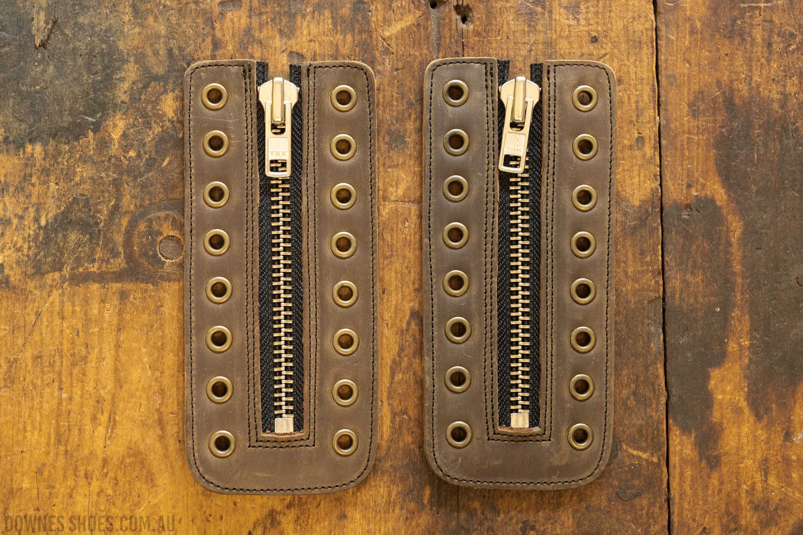 Solovair 8 Eye Zip Guard Gaucho Crazy Horse — Downes