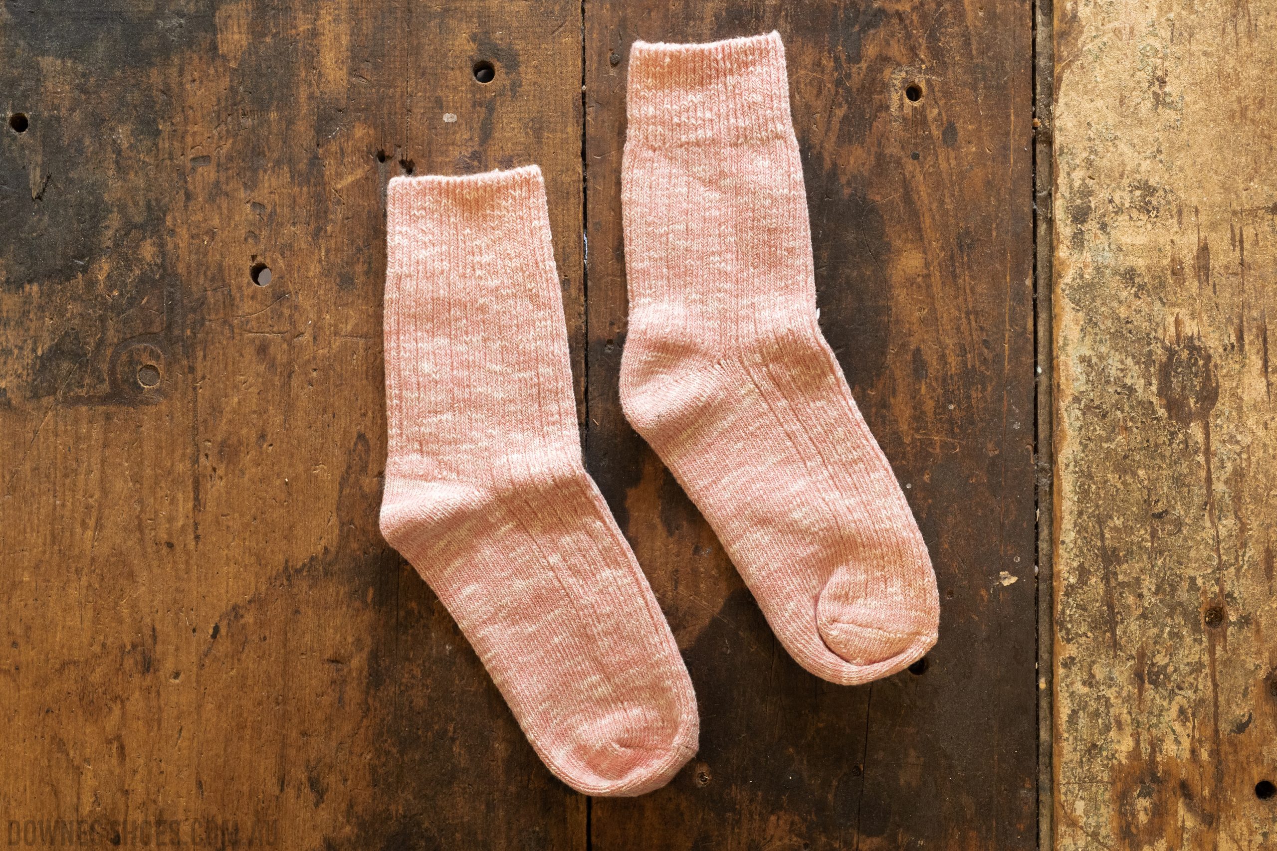 Solovair Cotton Fleck Socks Pink — Downes