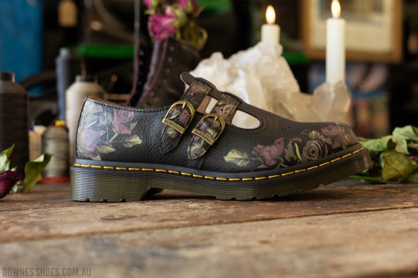 8065 Decayed Roses Nappa Mary-Jane — Downes