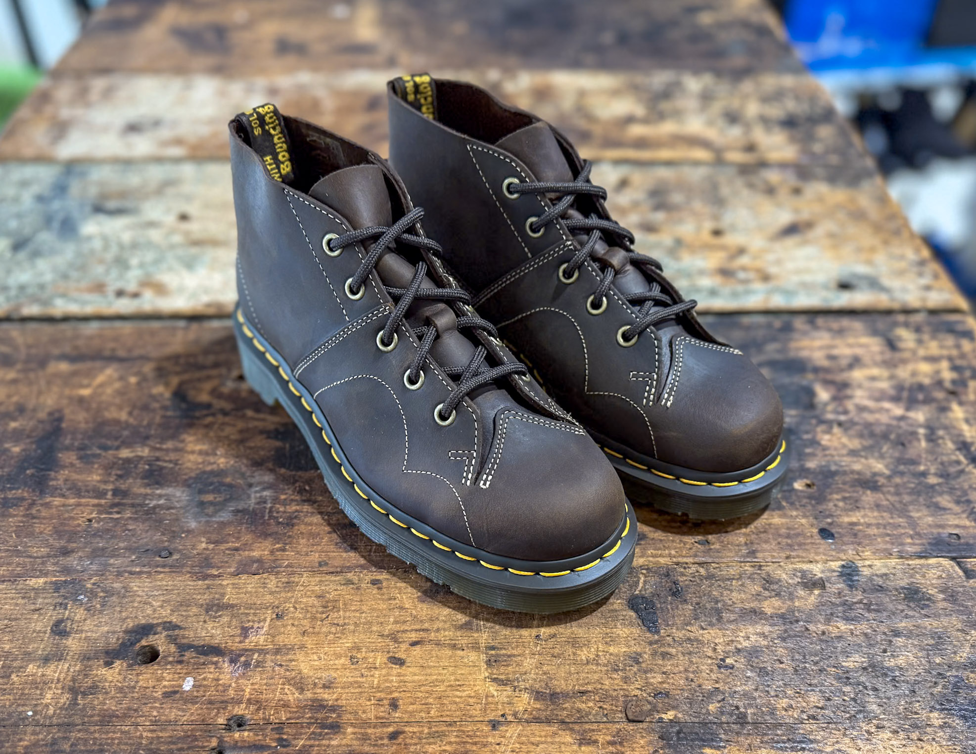 Church Monkey Boot Dark Brown Crazy Horse — Downes