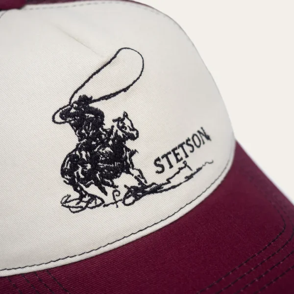 Stetson Trucker Cap Lasso Red — Downes