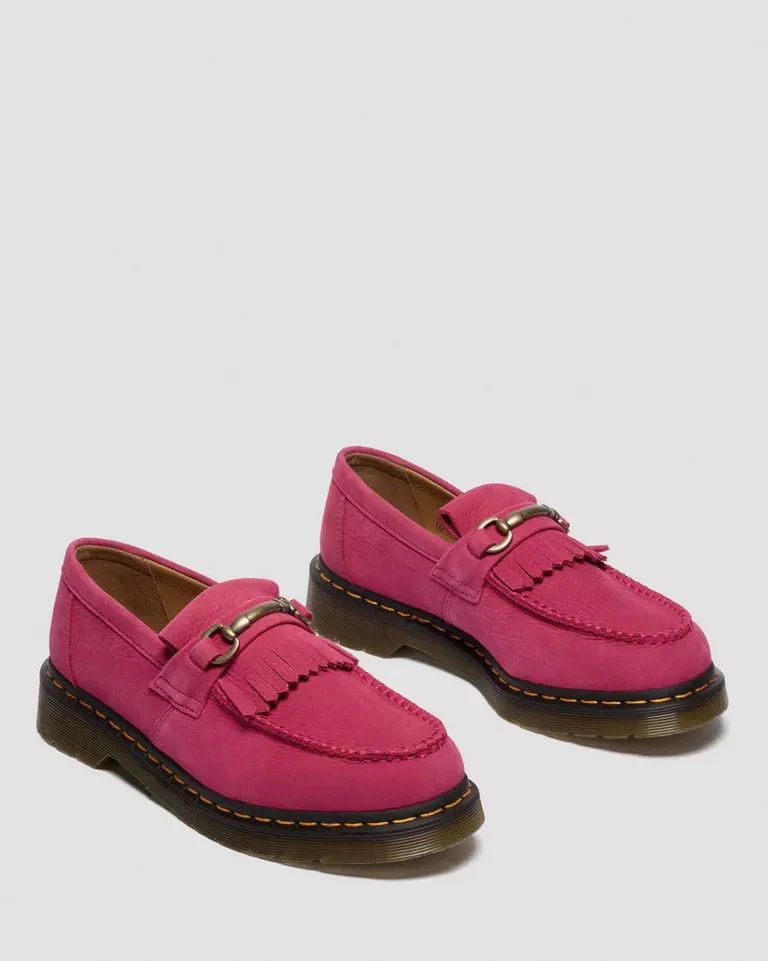 Adrian Snaffle Loafer Fuchsia — Downes